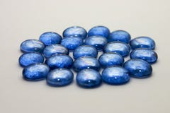 Blue Shiny Gems Royalty Free Stock Photos - Image: 14005498