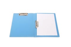 Blue File Folder With Documents Stock Vector - Image: 34337927
