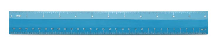 Ruler Blue Stock Photography - Image: 18261822