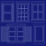 Window Blueprint Illustrations Stock Vector - Illustration of vector ...