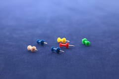 Message Board with Pins stock image. Image of accessory - 4508821