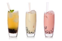 Strawberry Boba Bubble Tea Royalty Free Stock Photography - Image: 25401607