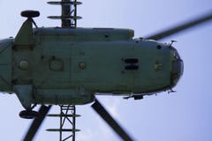 Helicopter. Bottom view stock photo. Image of fast, design - 61740450