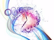 Boucle temporelle illustration stock. Illustration du dynamique - 24375560