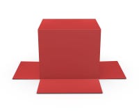 Cardboard box upside down stock image. Image of destruction - 39247747