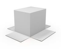 Cardboard box upside down stock image. Image of destruction - 39247747