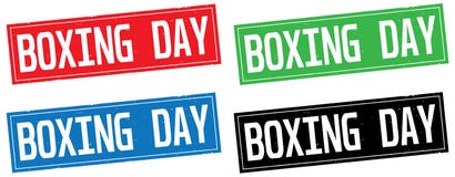 Boxing Day Sign stock illustration. Image of yellow, decal - 7325189