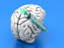 Injection Brain Royalty Free Stock Photos - Image: 6352598
