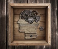 Thinking Outside The Box And Splash Colors Royalty Free Stock Photo ...