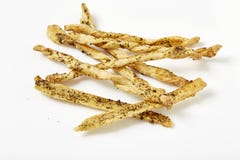 Baker with bread sticks stock photo. Image of baked, cooking - 716146