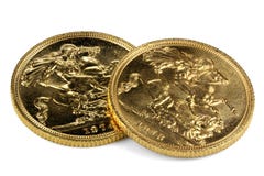 British Coins: Tails Royalty Free Stock Photos - Image: 2963048