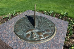 Sundial stock photo. Image of sundial, zodiac, detail - 63323588