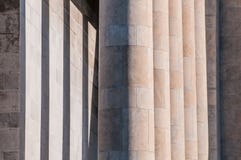 Columns in arc stock image. Image of supports, design, archaeological ...