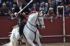 Medieval Knight Riding A Horse Royalty Free Stock Photography - Image ...