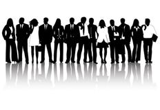 Business People And Shadow Royalty Free Stock Photo - Image: 8961375