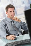 Determined Businessman Concentrating Stock Images - Image: 24850274