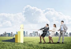 Progress Collaboration Help Climb Up Improve Steps Royalty Free Stock ...