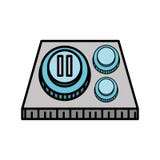 Triangle Buttons EPS stock vector. Illustration of glossy - 15592372