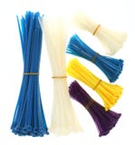 A Shipping Box Ties With String With A Blank Label Stock Image - Image ...