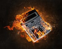 Calculator Fire Stock Photos, Images, & Pictures - 38 Images