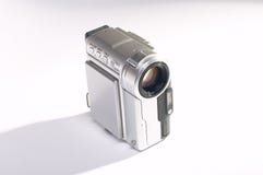 Digita Video Camera W/ Path (Side View) Stock Photo - Image of film ...