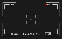 Camera View Viewing Images. Visual Screen Focusing. Video Recording ...