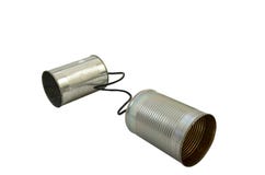 Two Tin Cans String Phone Stock Photos, Images, & Pictures - 30 Images
