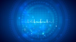 Abstract cardiogram stock vector. Illustration of health - 32880997