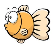 Fat Fish stock vector. Illustration of round, cartoon - 9024596