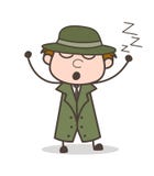 Big Fat Lazy Police Cop Cliparts Stock Vector - Illustration of ...