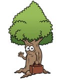 Sad tree cartoon stock illustration. Illustration of sadness - 47957829