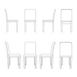 Chair Outline Stock Photo - Image: 38707510