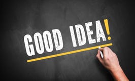 Business Man Writing Good Idea Stock Photo - Image of conceptual ...