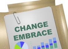 Embrace change stock illustration. Illustration of background - 36356426