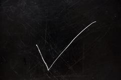 Chalk Check Mark Stock Photos - Royalty Free Images