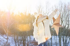 Star in sky stock image. Image of finger, cooperation - 11850941