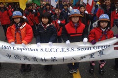 Chinese New Year Parade Boy Scouts Editorial Photo - Image: 4440181