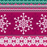 Seamless Purple Christmas Pattern Stock Vector - Image: 16333344