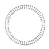 Circular rail track stock vector. Illustration of circular - 20926401