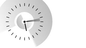 Hourglass Time Passing Animation Stock Footage - Video of animation ...