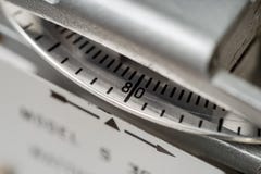 Electric Meter Dials stock image. Image of point, electric - 8523289