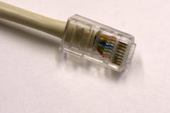 Blue Ethernet cable stock photo. Image of technology - 35849626