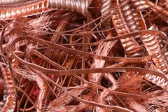 Copper wire raw material stock image. Image of bundle - 26733369