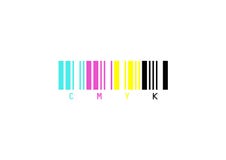 CMYK printing color bar. stock image. Image of digital - 31454445