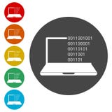 3d Flowchart On Code Snippet Background Stock Illustration ...