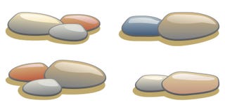 Pebble Beach Clipart And Illustrations