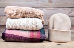 Winter Apparel Collection 1 Stock Photos - Image: 21565513