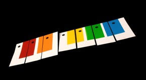 Piano color wheel stock illustration. Image of musical - 19414586