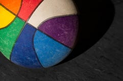 Colorful Basketball Royalty Free Stock Image - Image: 27520816