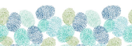 Thumbprint border stock vector. Illustration of fingerprint - 33849468